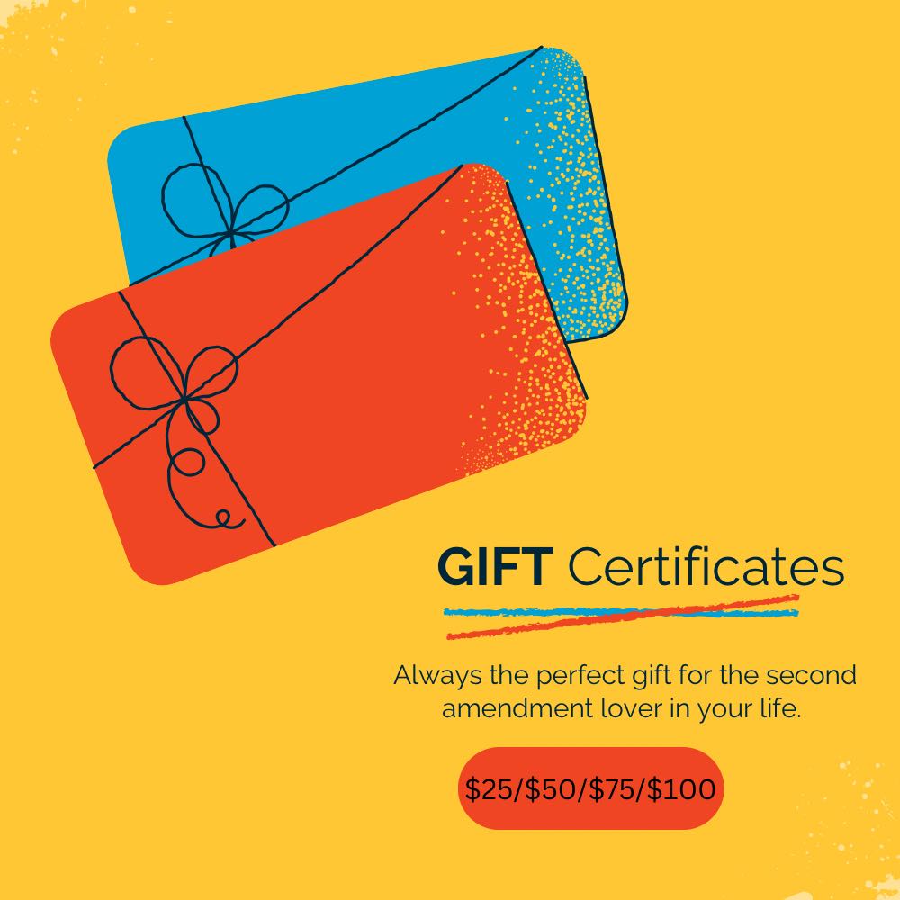 Gift Certificate Amerigun Swag Co Gift Certificate Amerigun Swag Co
